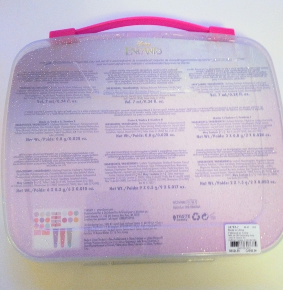 Claire's | Accessories | Disney Encanto Glitter Makeup Case Mirabel ...